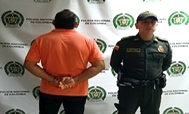 La Policía Nacional capturó un hombre mediante orden judicial por porte de armas de fuego ...